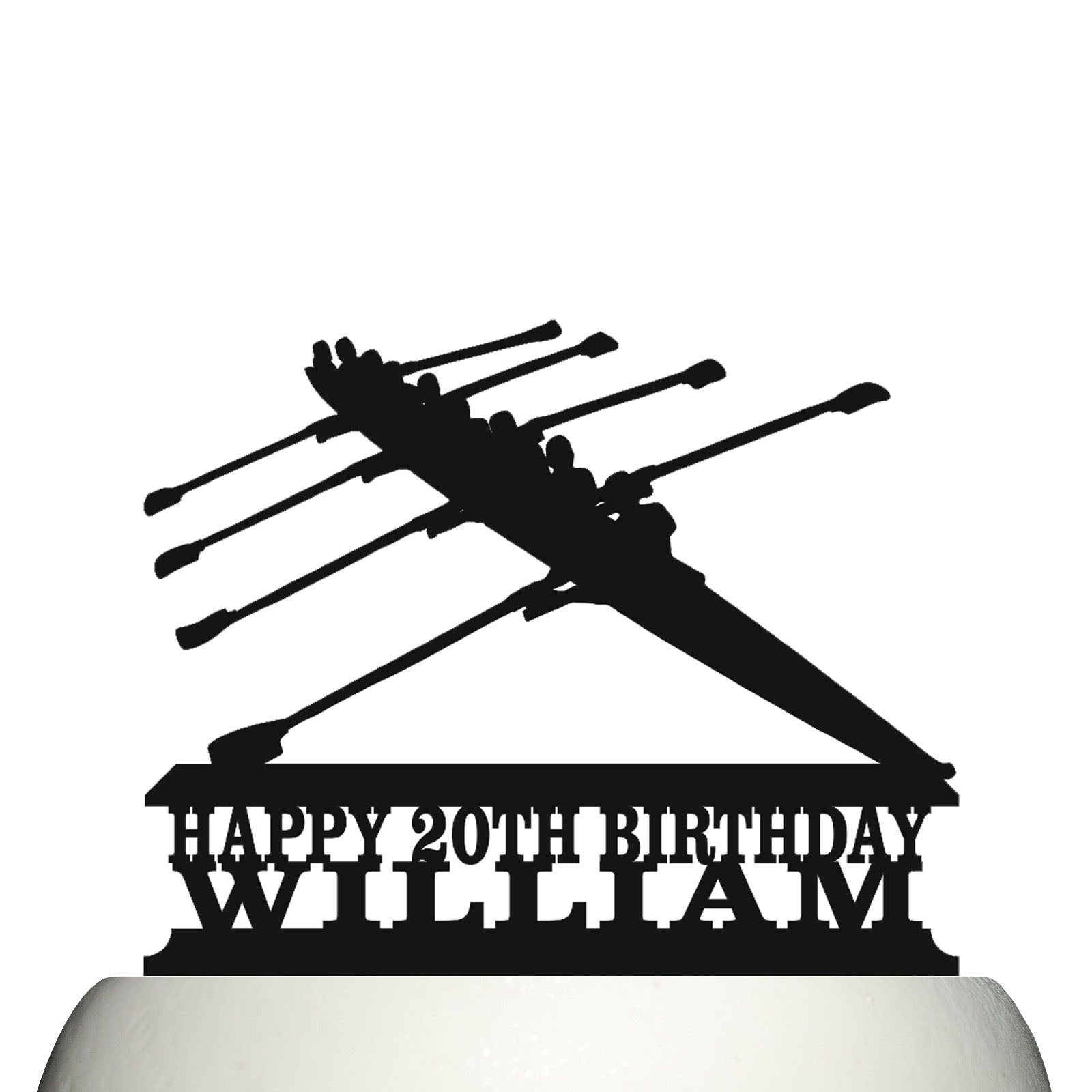 Rowing Cake Toppers – Silky Cake Toppers